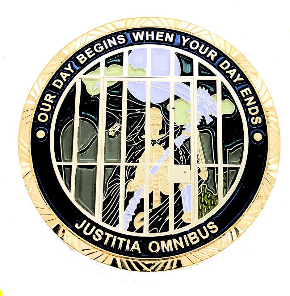 Metropolitan Police, D.C. Homicide Branch Challenge Coin – Red and Blue